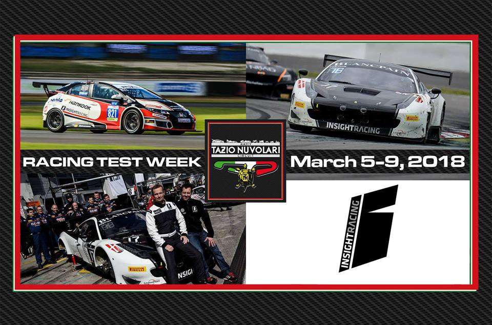 Racing Test Week-Insight Racing Denmark | Circuito Tazio Nuvolari
