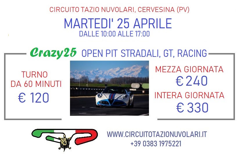 Crazy 25 | Circuito Tazio Nuvolari